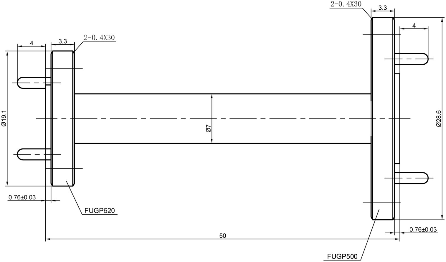 Waveguide Transitions - Buy Waveguide to Coax Adapters, End Launch ...